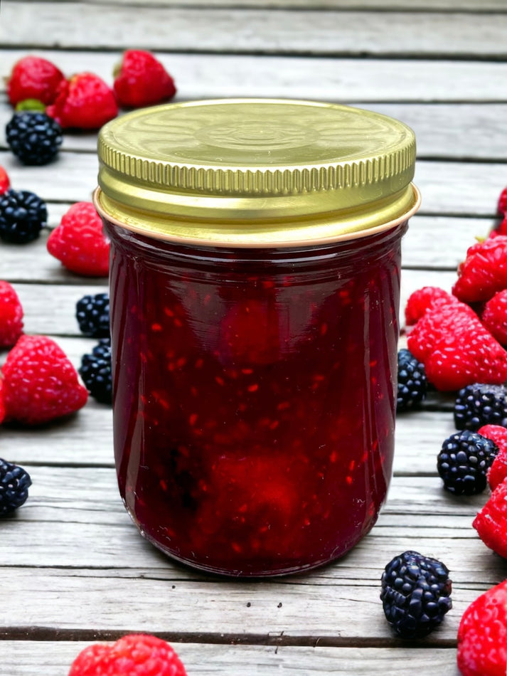 BEST SELLER! Triple Berry Jam – christineslittlefarm